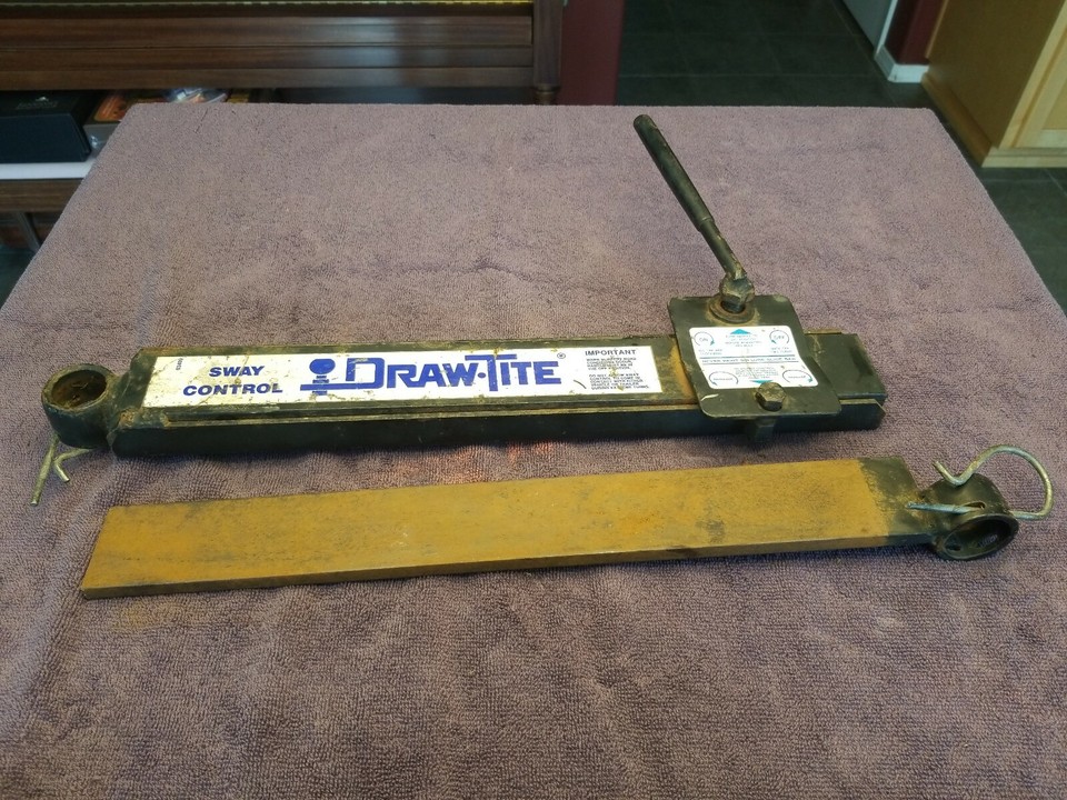 DRAW TITE DRAWTITE HITCH SWAY CONTROL BAR FOR CAMPER TRAILER TOWING ...