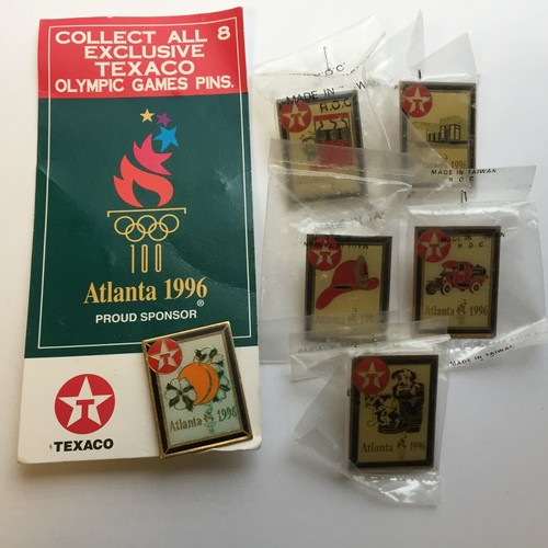 Atlanta 1996 - Texaco - 6 Pins Disney Pin 10737 | eBay