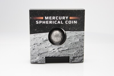999 Silver 1 Ounce Antique Finish Barbados Mercury Spherical Coin | eBay