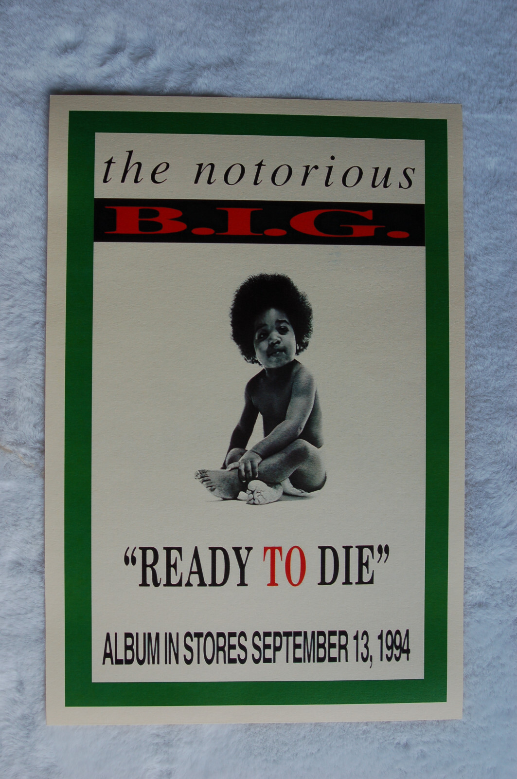 Notorious BIG Album Promo Poster 1994____ | eBay