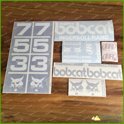 BOBCAT 753 SKID STEER Loader Full High Cast Vinyl Decals Stickers Kit ...
