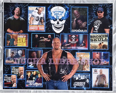 Stone Cold Steve Austin 16” X 20” Poster, WWE, Wrestling, Expendables ...