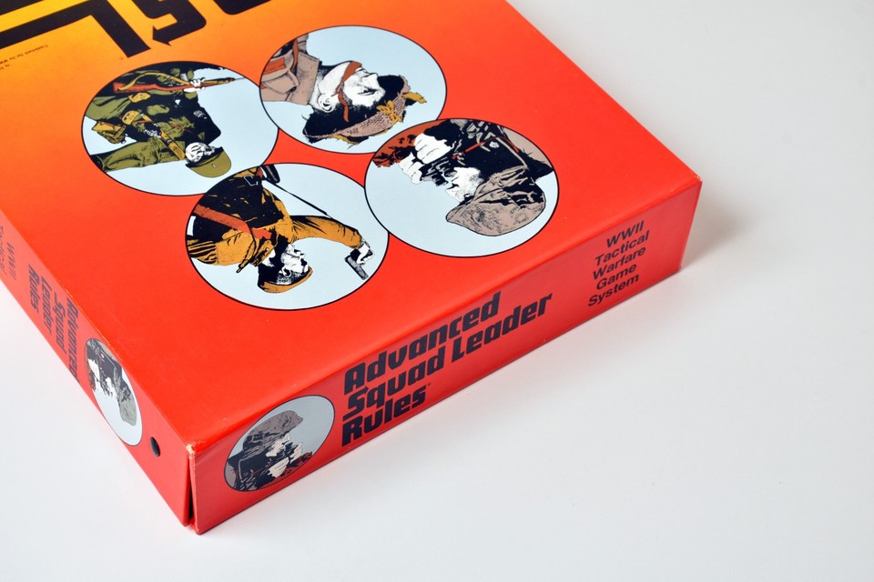 ASL Advanced Squad Leader Rules w/ Slipcase Avalon Hill 1985 EX++ | eBay