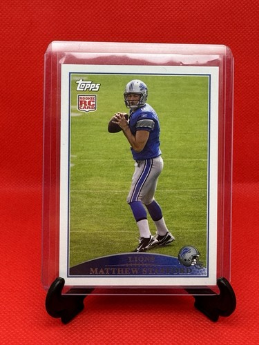 Matthew Stafford 2009 Topps Rookie #430 Two Hands (RC) Rare Variation 🔥 ...
