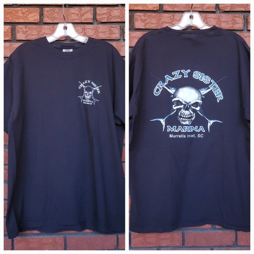 Murrells Inlet SC T Shirt Mens XL Comfort Colors Crazy Sister Marina ...