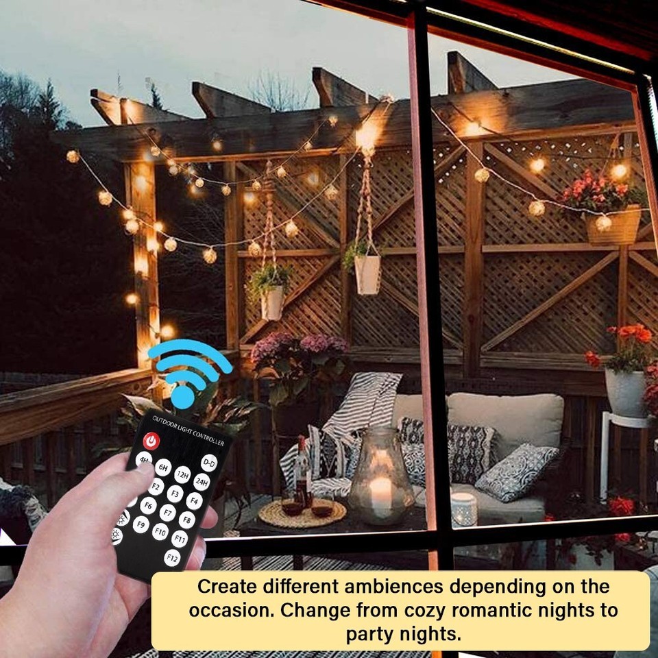 OUTDOOR LIGHT CONTROLLER FOR PATIO LIGHTS, YARD LIGHTS, PARTY & HOLIDAY ...