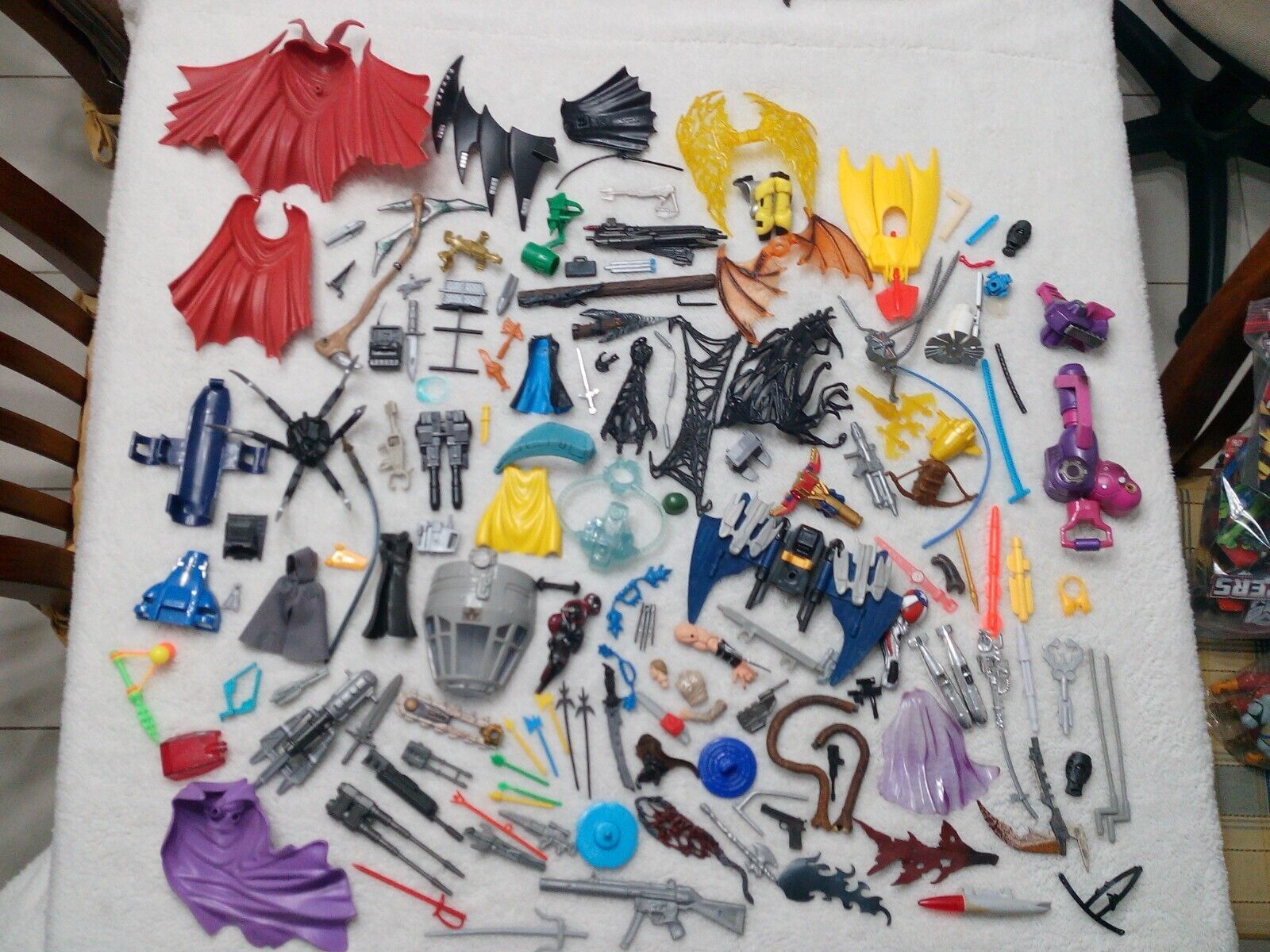 Big Action Figure Mixed Parts and Pieces Lot Over 100 pieces | eBay