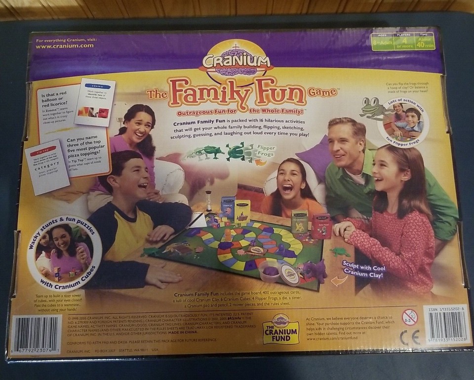 Cranium The Family Fun Game New Sealed | eBay