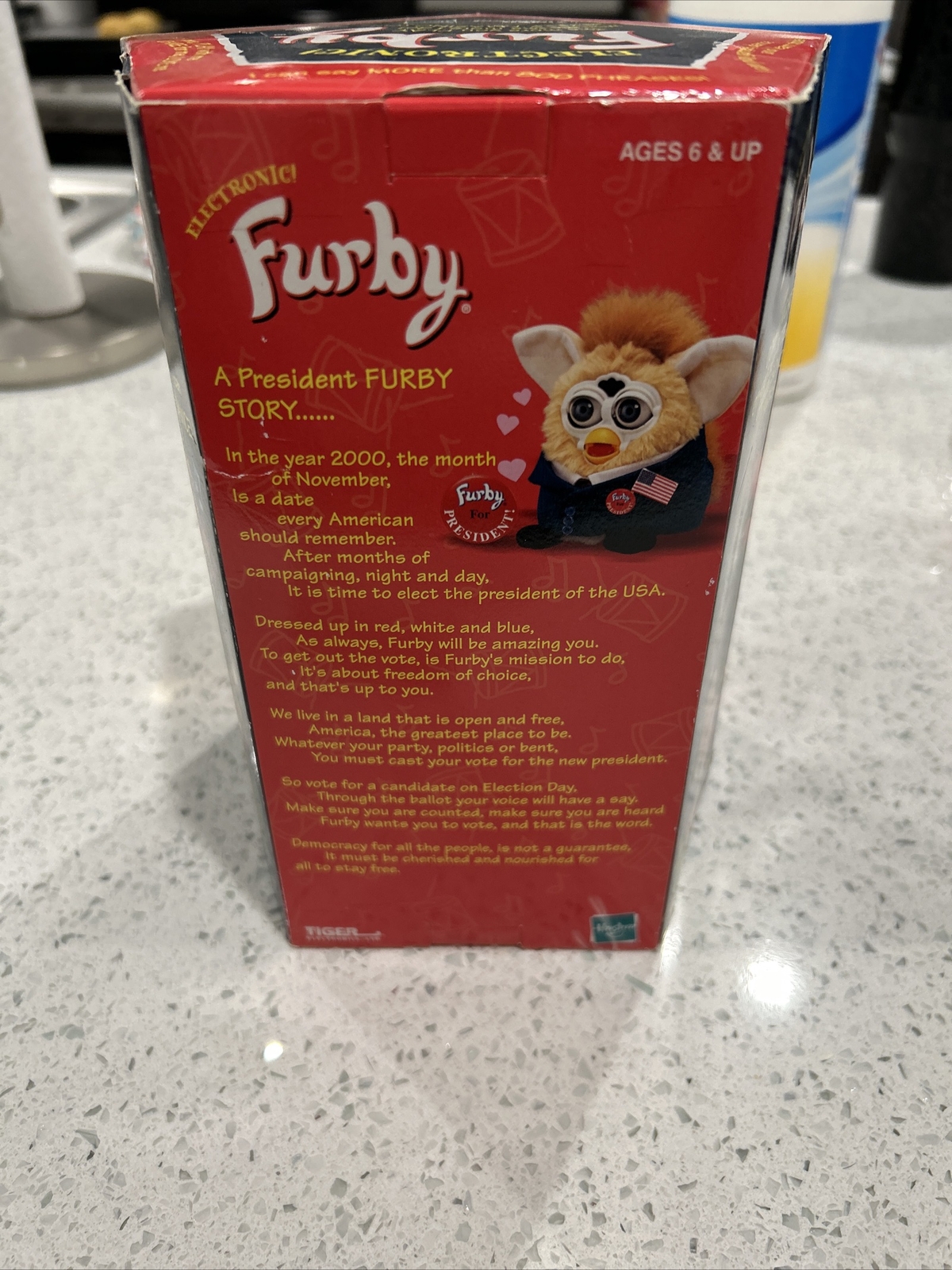 Furby for President 70665 Special Limited Edition 2000 Tiger for sale ...