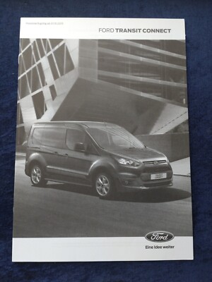 Ford Transit Connect Preisliste