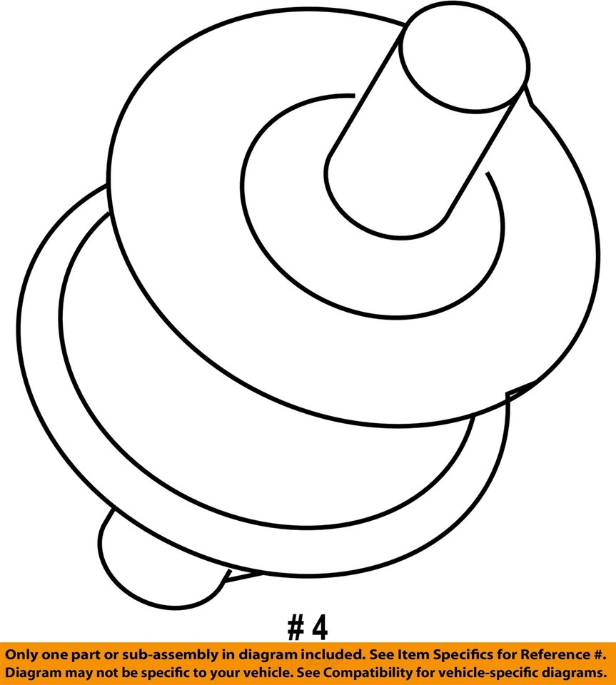 GM OEM 08-14 CTS Engine Engine Trans Mounting-Insulator 25843484 | eBay