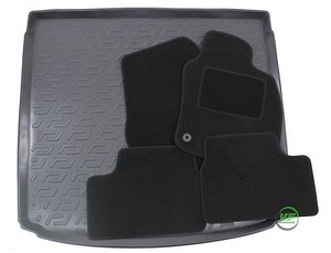 Tailored floor car mats + boot tray mat for VAUXHALL ASTRA H mk5 ESTATE ...