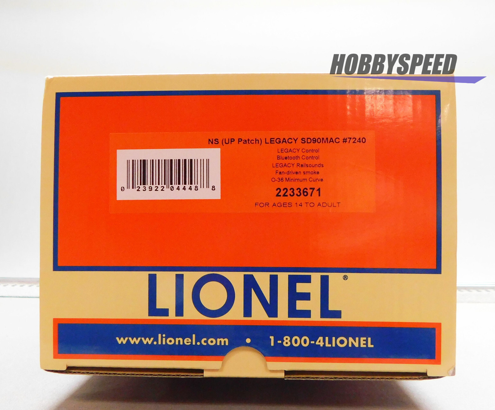 LIONEL NS (UP PATCH) LEGACY SD90MAC DIESEL LOCOMOTIVE #7240 O GAUGE 2233671 NEW | eBay