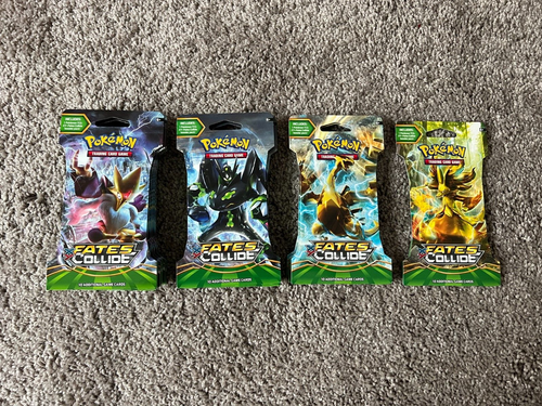 14 Pokémon TCG XY Fates Collide Sleeved Booster Packs 820650801136 | eBay