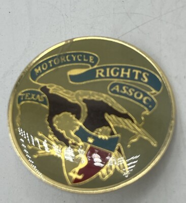TEXAS MOTORCYCLE RIGHTS ASSOCIATION Pinback Pin Rare | eBay