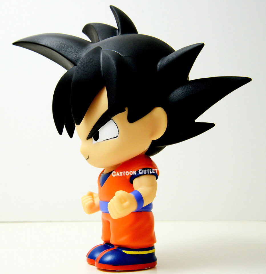 Dragon Ball Z Goku PVC Coin Bank Figure Piggy Bank Toy Molded New ...