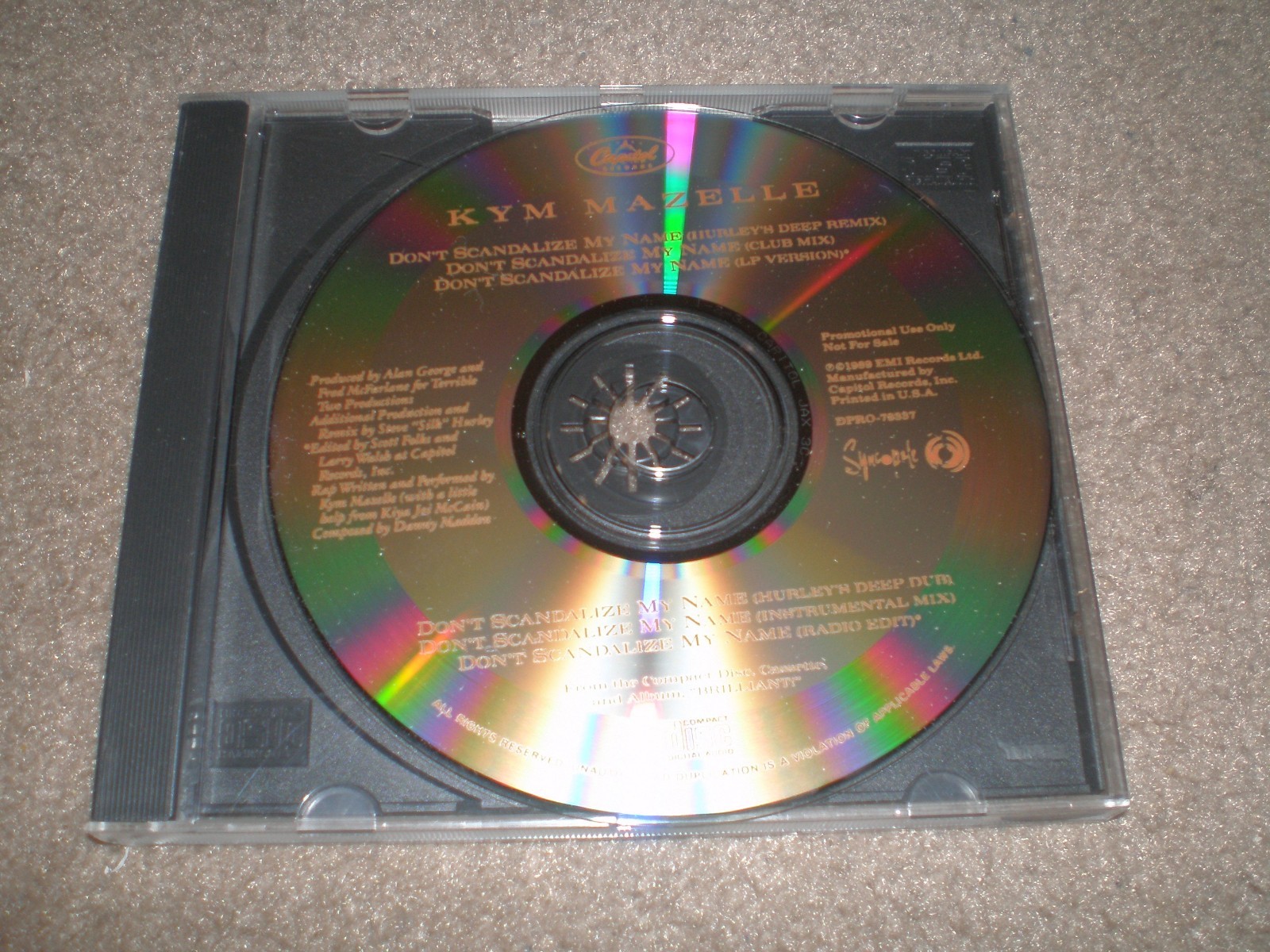 KYM MAZELLE CD Don't Scandalize My Name USA DJ Advance 6 MIXES | eBay