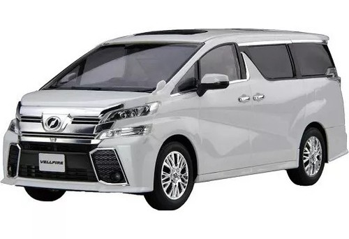 PLASTIC MODEL 1/24 VELLFIRE ZA G EDITION UNCOLORED NON-COLORED VERSION ...