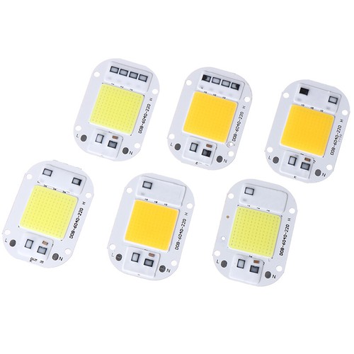 LED chip 20W 30W 50W AC 220V smart COB lamp beads LED lamp without ...