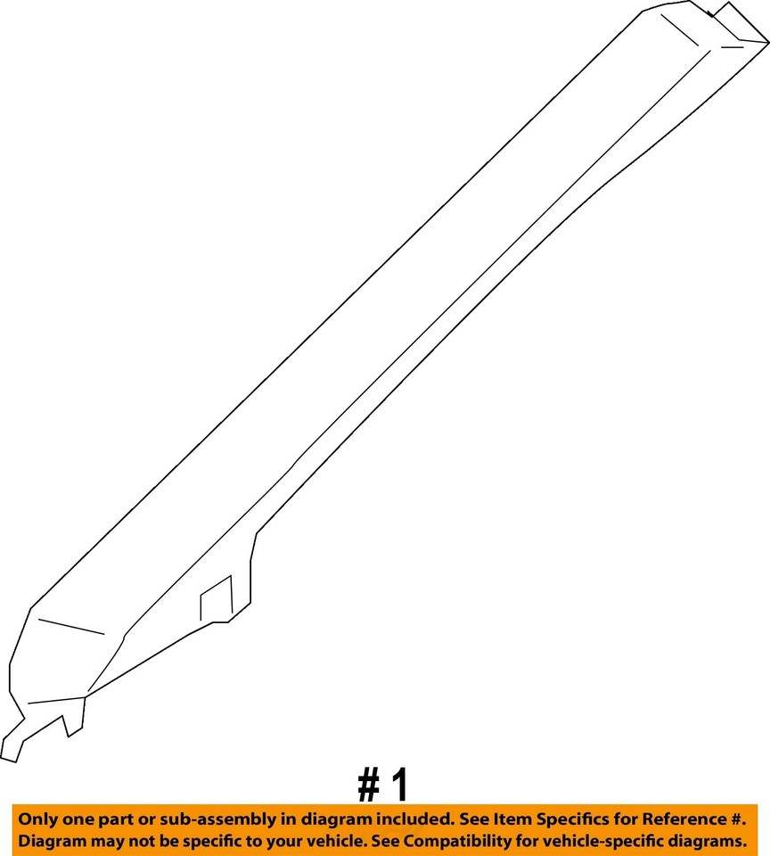 FORD OEM 2019 MKC Pillars, Rocker Floor-Wndshld Plr Trim Right ...