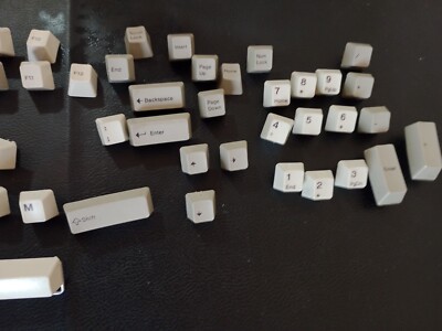 IBM Model M Keyboard Keycaps w key stem. | eBay