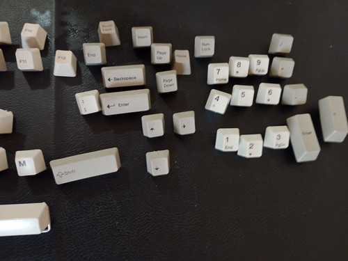 IBM Model M Keyboard Keycaps w key stem. | eBay