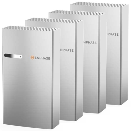 4 FOUR Enphase IQ Battery 3T AC-Coupled Storage System 3.36kWh B03-T01 ...