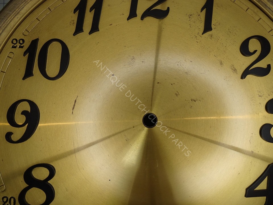 BIG BRASS DIAL FOR A GERMAN KIENINGER GRANDFATHER CLOCK | eBay