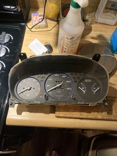 96-00 Honda Civic OEM Manual Instrument Gauge Cluster RPM Tach VTEC Ex ...