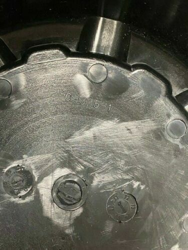 Level 8 Guardian Matte BLACK XL TALL 8 Lug Wheel Hub Cover Center Cap C ...