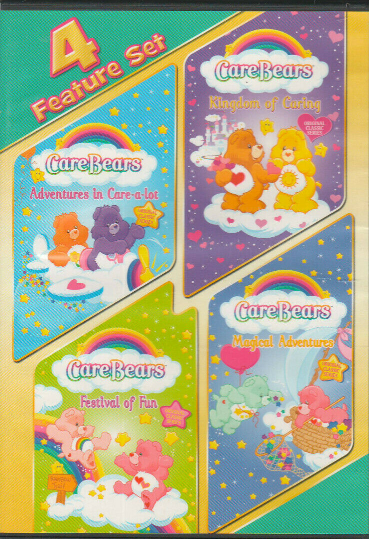 CAREBEARS 4 FEATURE SET (DVD, 2011, 2-Disc Set) NEW 31398133001| eBay