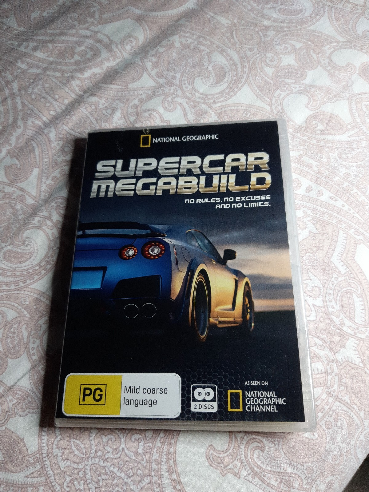 SUPERCAR MEGABUILD.National Geographic.Dvd.2Disc.Brand New,Sealed.Reg 4 ...