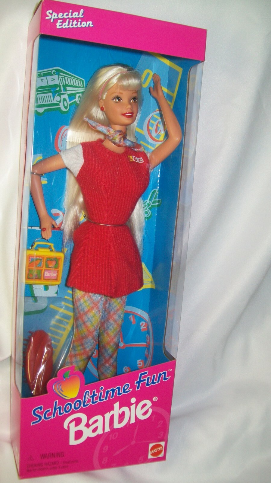 BARBIE SPECIAL EDITION SCHOOLTIME FUN W/ LUNCHBOX 1997 MIB NEW | eBay
