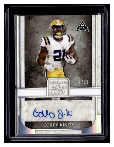 COREY KINER 2022 LEAF ULTIMATE DRAFT AUTOGRAPH /25 AUTO | eBay