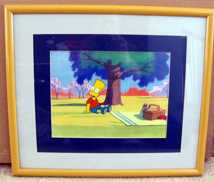 The Simpsons Original Productionon Cel Featuring Bart Simpson | eBay