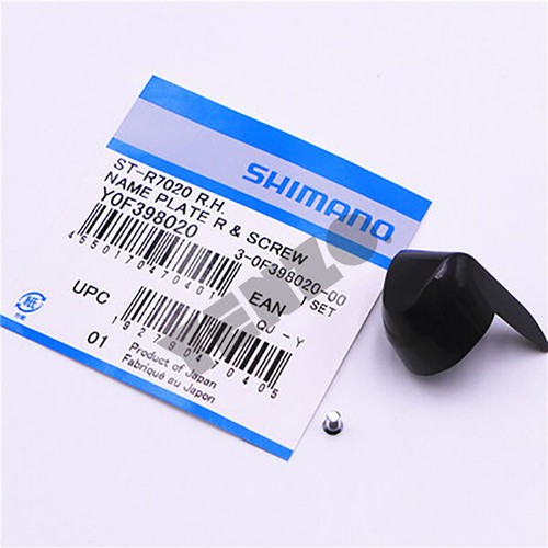 Shimano 105 ST-R7020/R7025/4720 RX400 STI Lever Name Plate&Screw Right ...