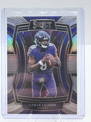 2023 Select LAMAR JACKSON Silver #PJ-LJA RAVENS SS-050 | eBay