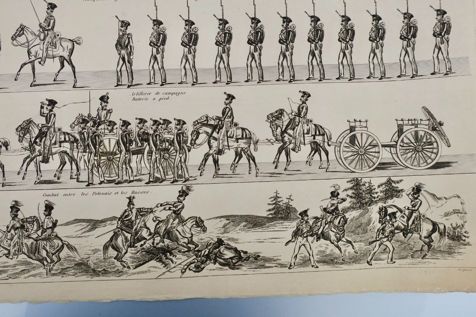 Engraving On Steel, Armée Dutch 47 X 30 CM | eBay Australia