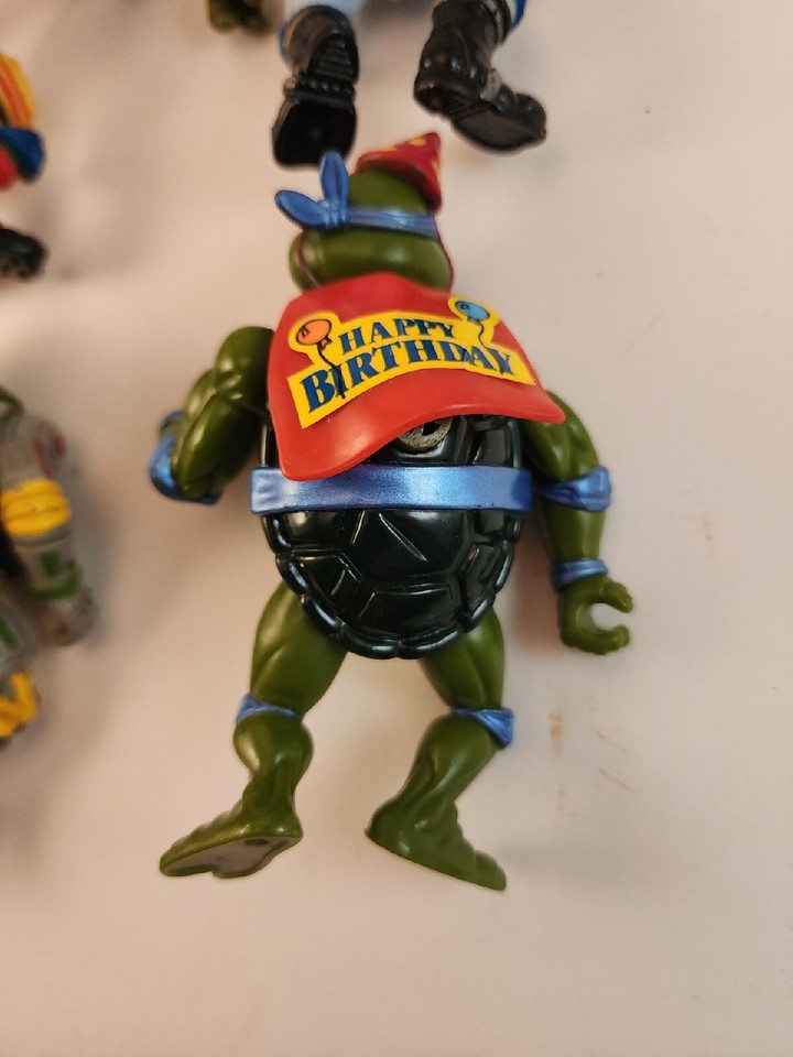 Vintage TMNT Teenage Mutant Ninja Turtles Mixed Action Figure Lot Of 4 ...