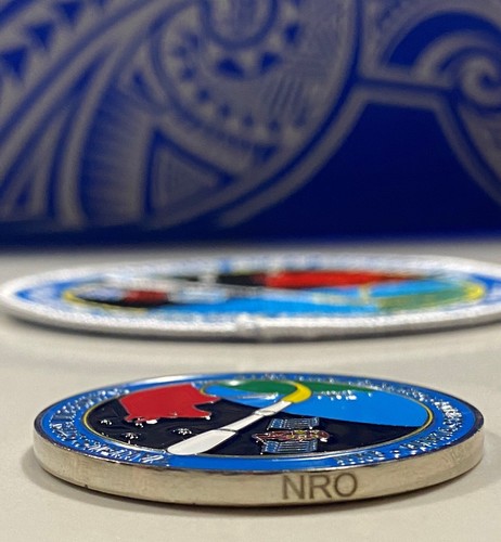 MILITARY BLACK OPS CHALLENGE COIN - NROL-08 VERSION (A) TAURUS STEX ...