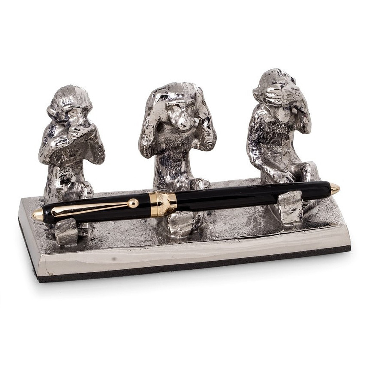 MORALISTIC MONKEYS PEN HOLDER - MONKEY PEN STAND | eBay