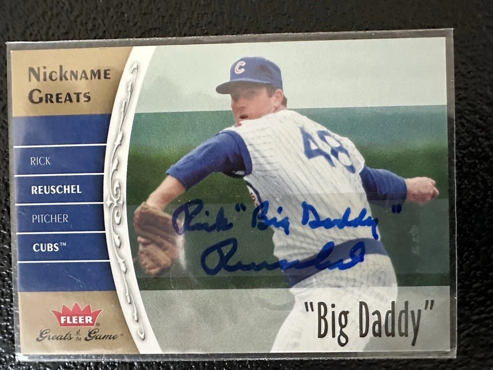 Chicago Cubs Autograph and Memorabilia Baseball Card Lot - 13 Cards ...