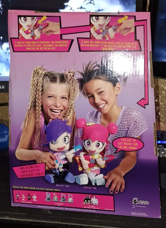 Hi Hi Puffy AmiYumi Rock Out Ami and Yumi Animatronic Dolls Rare HTF ...