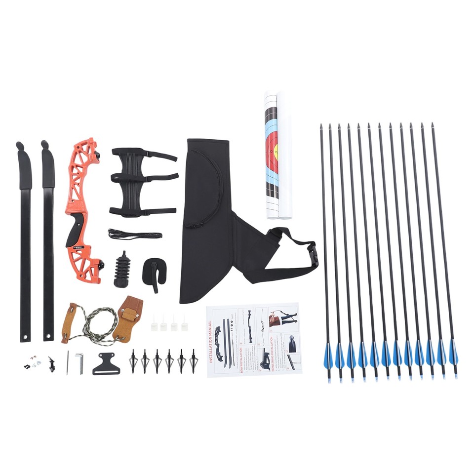String Recurve Bow Set With Arrows Recurve Bow Suitable For Target ...