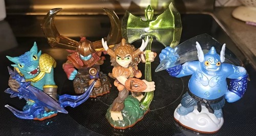 Skylanders Trap Team Masters Lot of 4 Gusto Snap Shot Head Rush ...