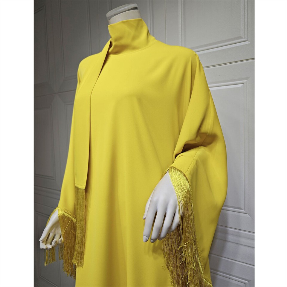 Dubai Abaya Women Oversize Muslim Bat Sleeve Maxi Dress Islamic ...