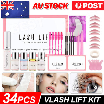 Lash Lift Kit Eyelash Perm Set Eyelash Perming Curling Kit with Lift ...