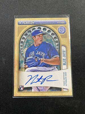 2021 Gypsy Queen Autographed Rookie Card Nate Pearson Toronto Blue Jays ...