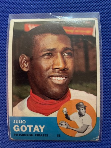 1963 topps # 122 JULIO GOTAY B | eBay