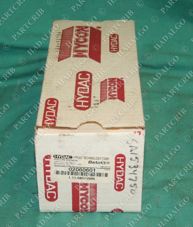 Hycon Hydac 02060601 Oil/Fluid 1.11.08D12BN P164166 P566212 926837Q ...